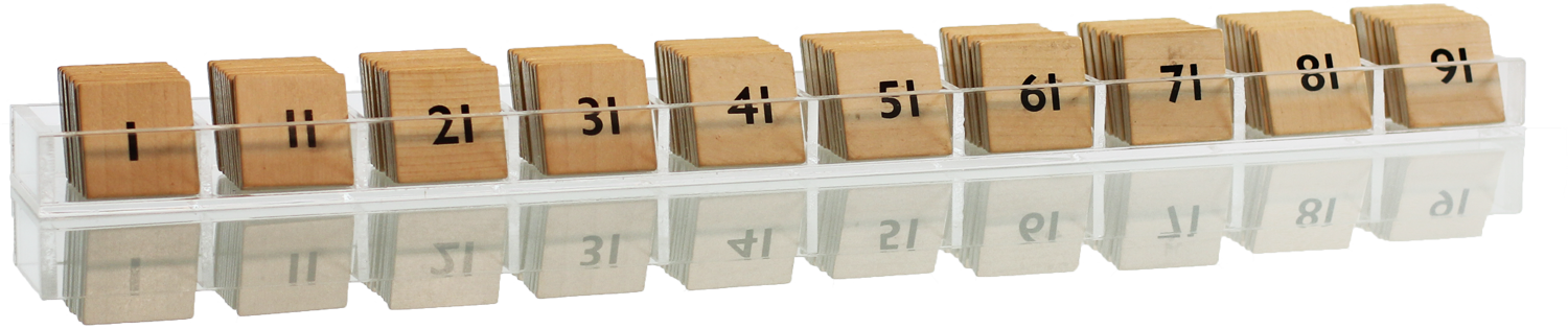 Montessori Containers™ - Clear Containers for Montessori Materials